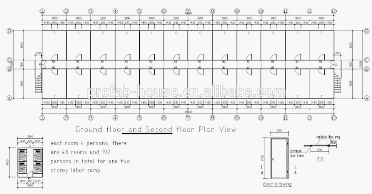 Construction Site Labour Camp Temporary House | Lida Group